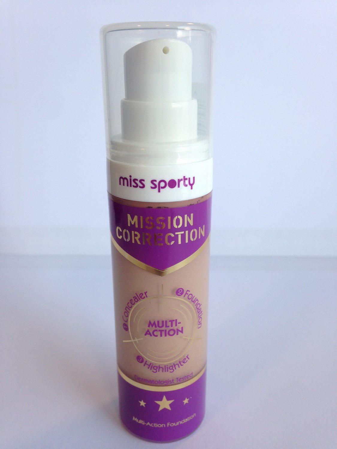 Miss Sporty Foundation Mission Correction Dark 004 X 3