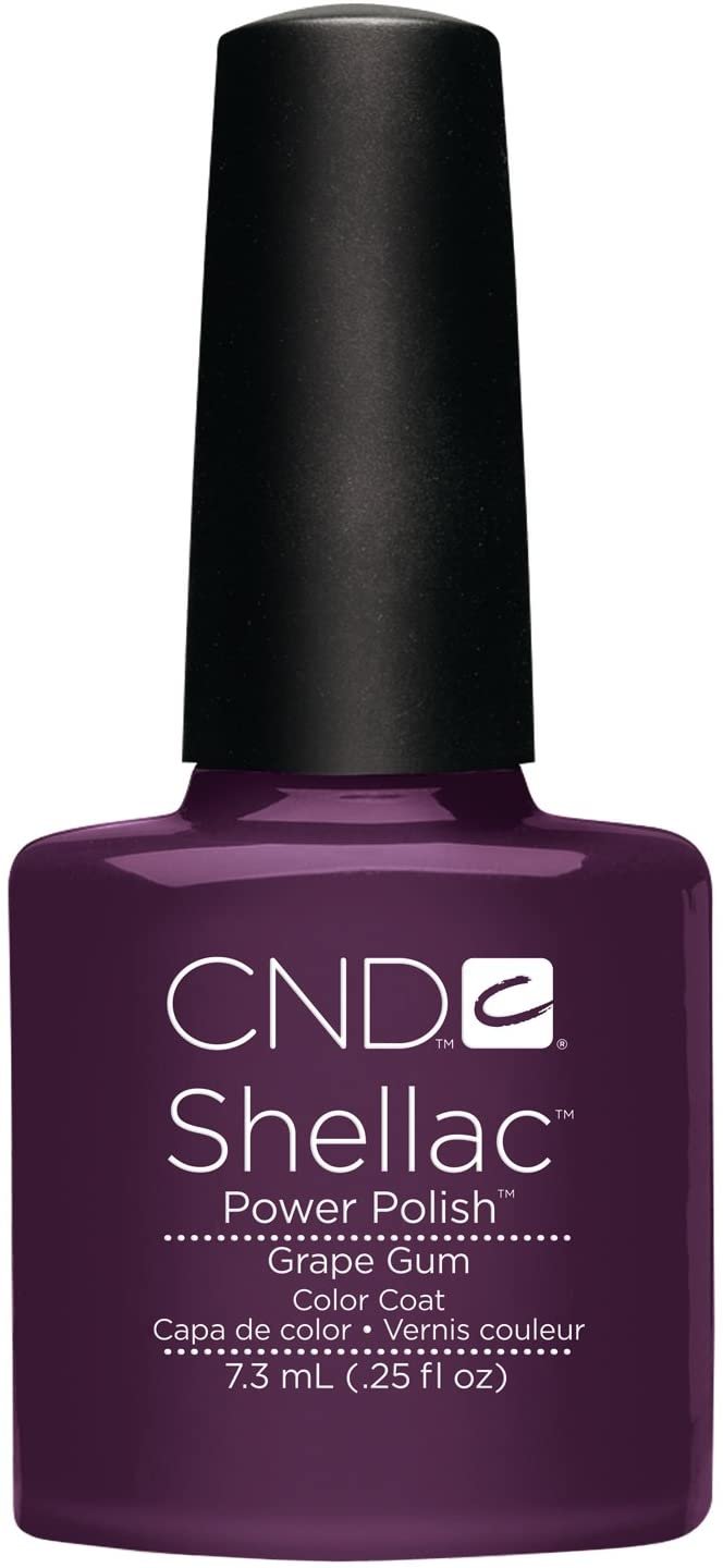 CND Shellac Color Coat Grape Gum X 12