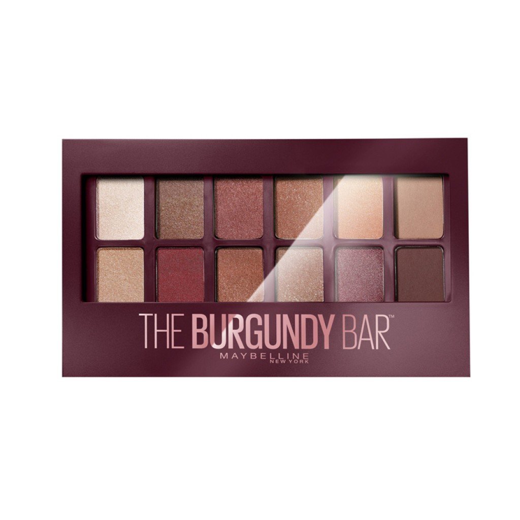 Maybelline The Burgundy Bar Eyeshadow Palette X 3