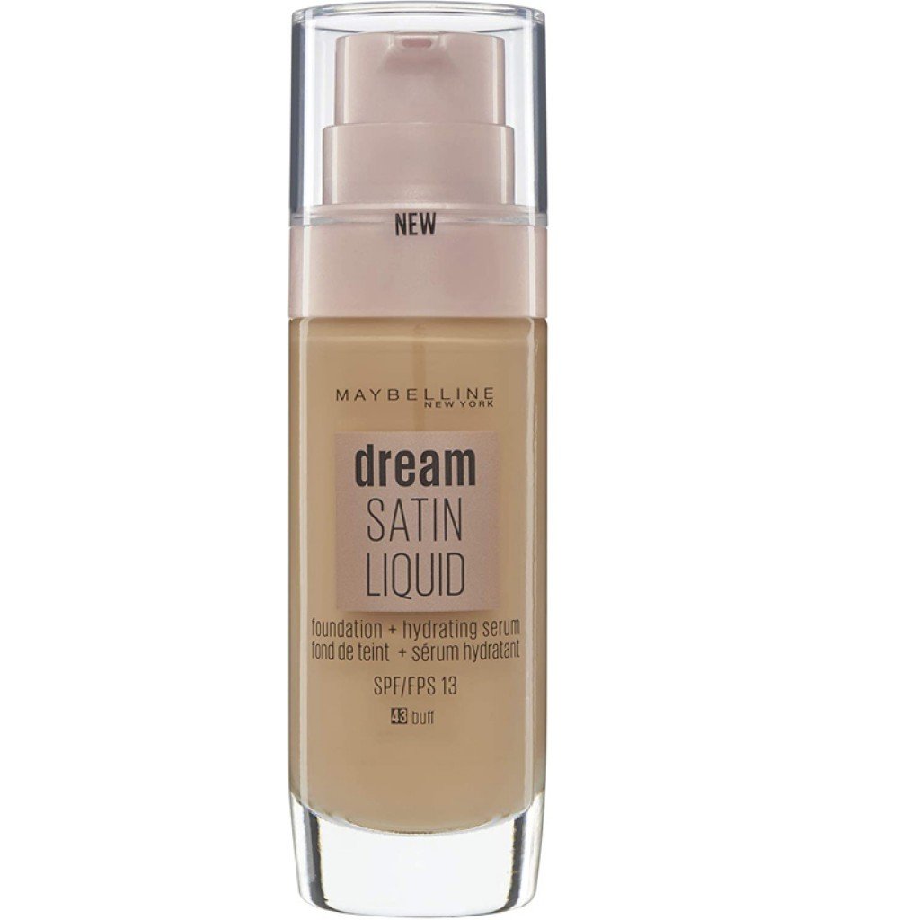 Maybelline Dream Satin Liquid Foundation 43 Buff X 3