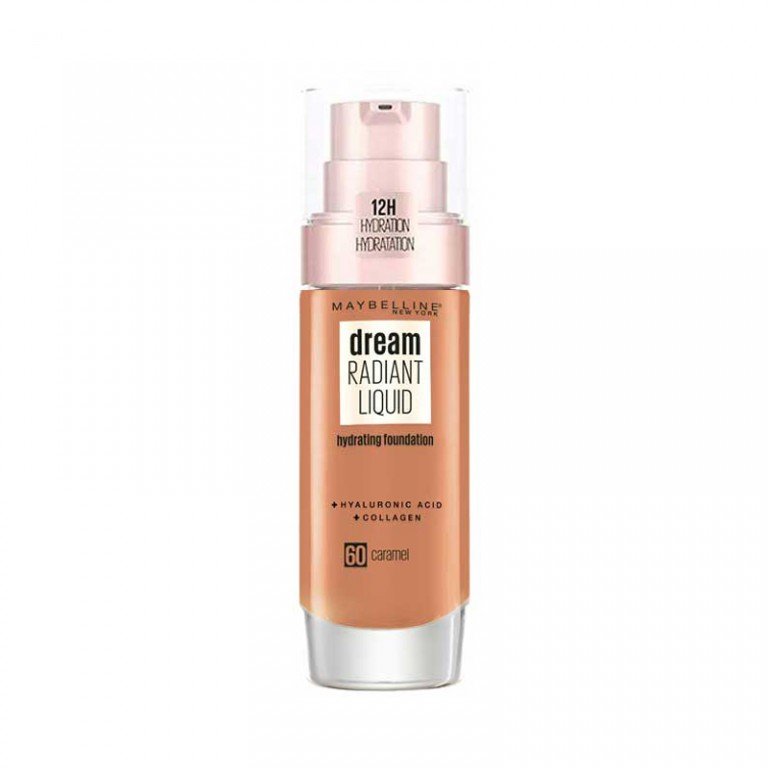 Maybelline Dream Radiant Liquid Foundation 60 Caramel X 3