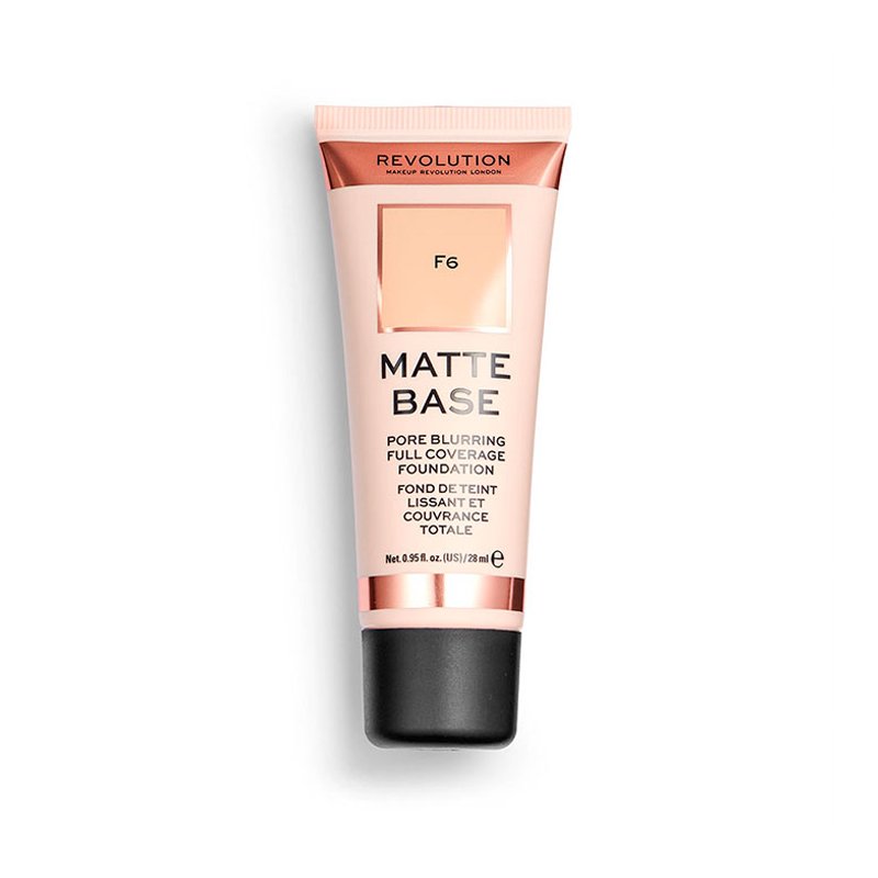 Revolution Matte Base Foundation F6 X 3