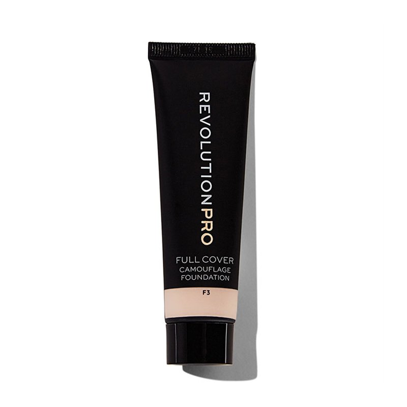 Revolution Pro Full Cover Camouflage Foundation F3 X 3