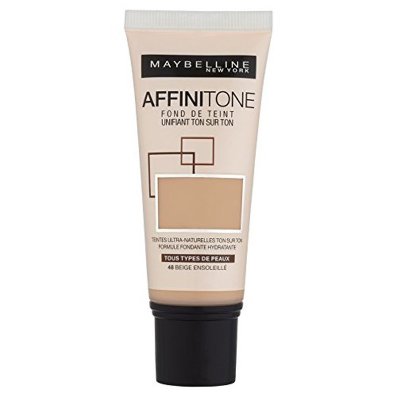 Maybelline Affinitone Foundation 48 Sun Beige X 3
