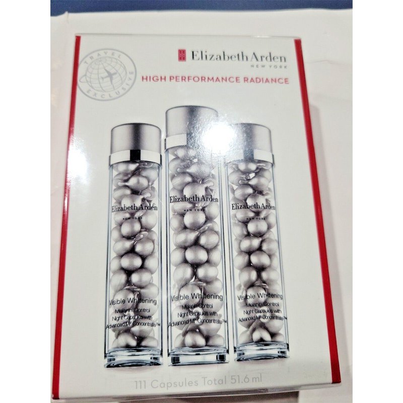 Elizabeth Arden Visible Whitening Melanin Control Night Capsules Trio ...