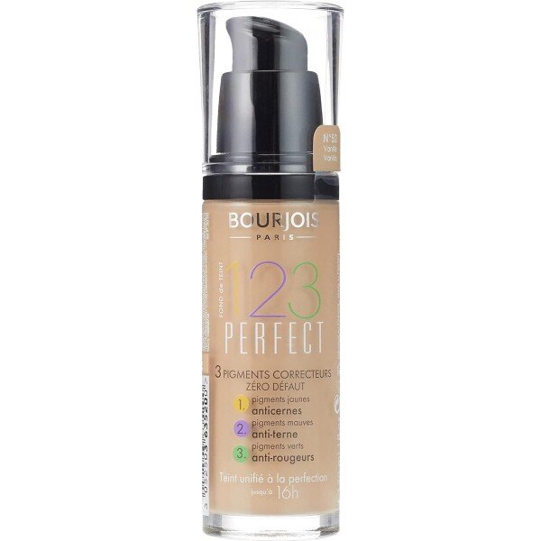 Bourjois 123 Perfect Foundation 52 Vanilla X 3